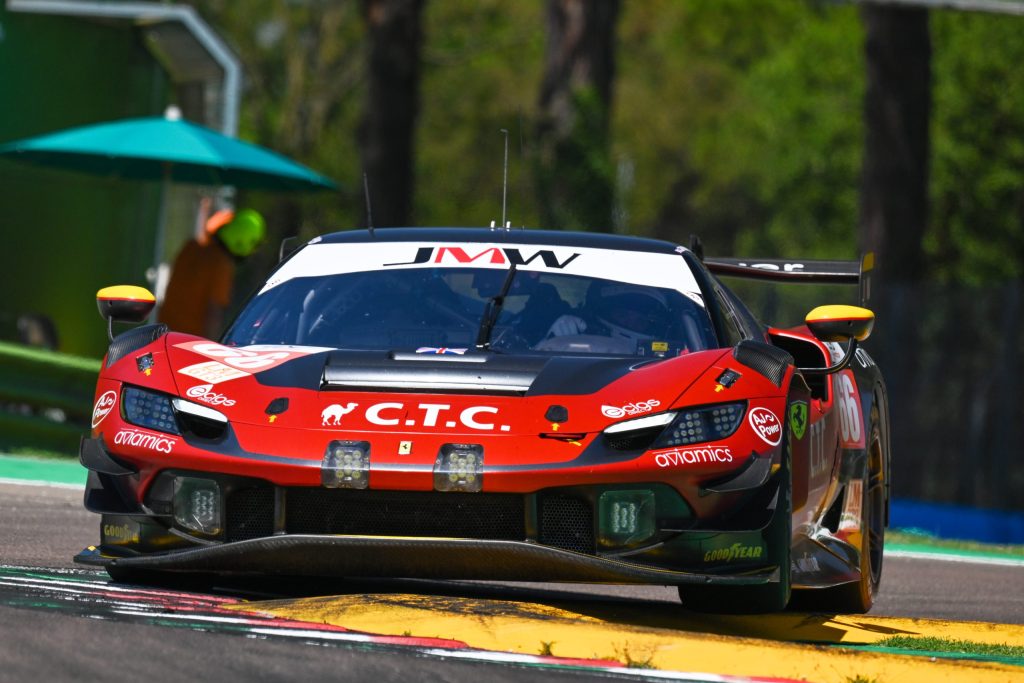 TUCK SHINES IN ITALY AS FASTEST FERRARI DRIVER ONCE AGAIN!
